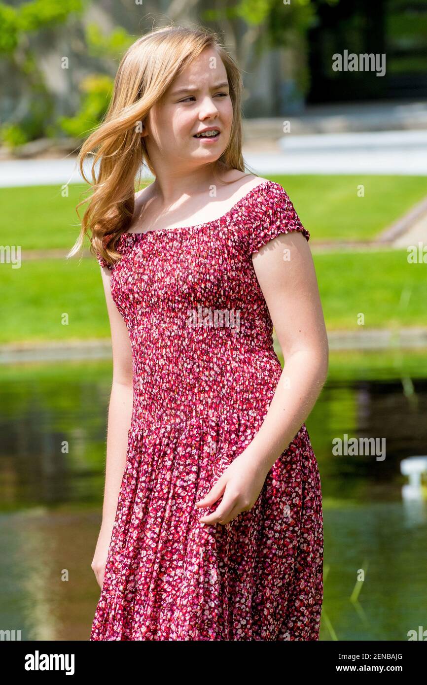Princess Ariane during the annual summer photo session of 2019 a?t Huis ...