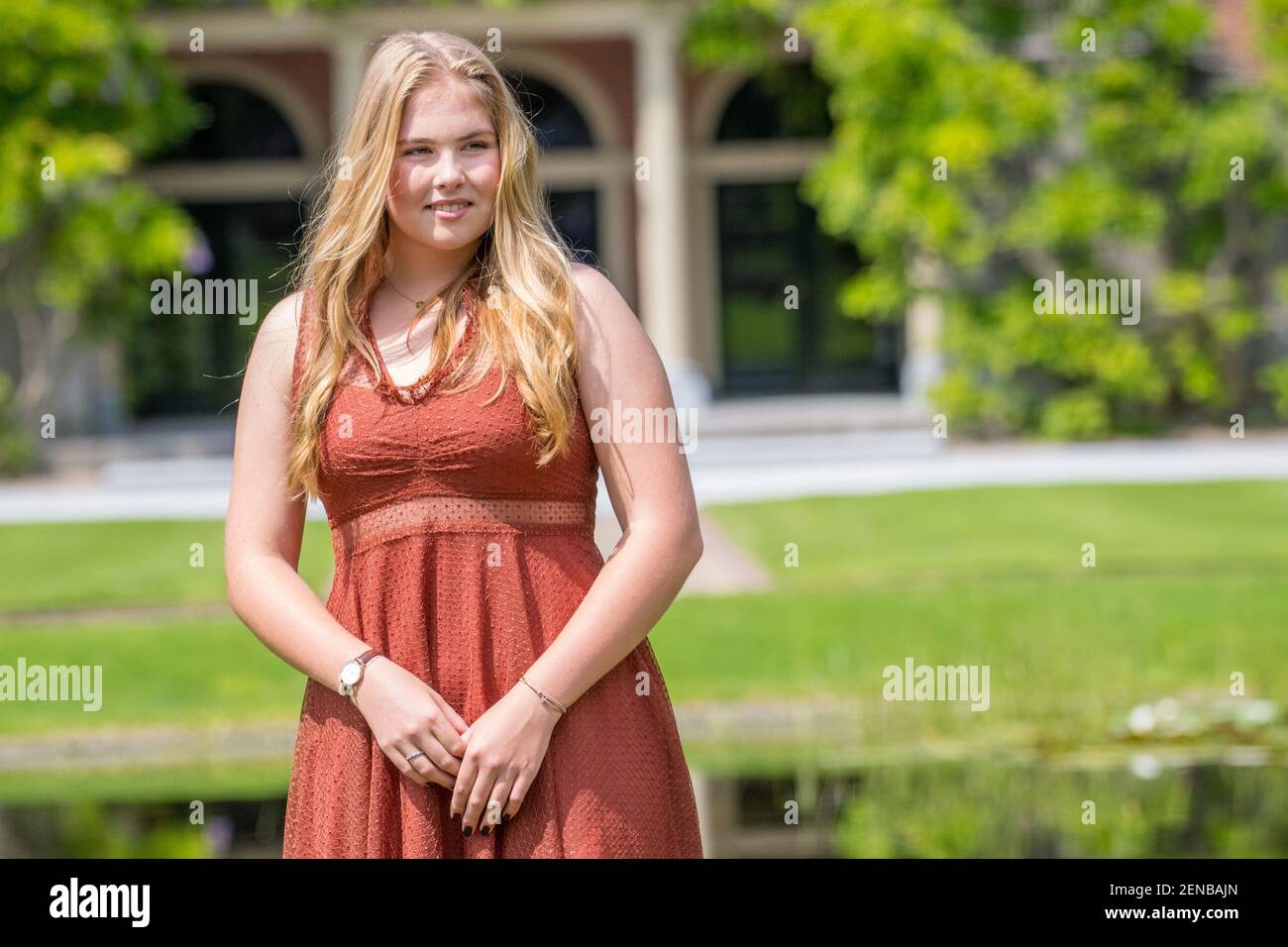 Princess Amalia during the annual summer photo session of 2019 a?t Huis ...