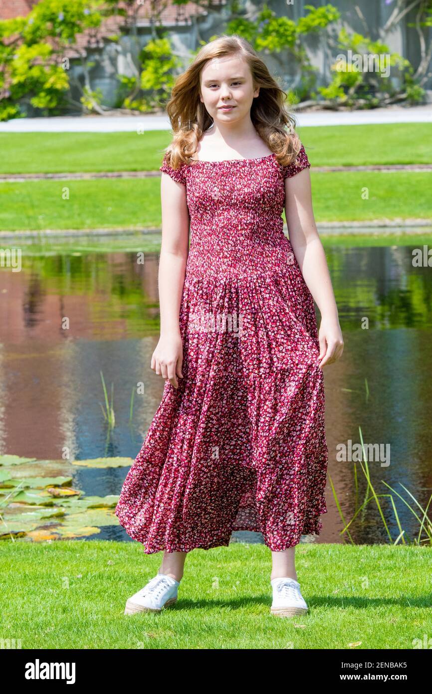 Princess Ariane during the annual summer photo session of 2019 a?t Huis ...