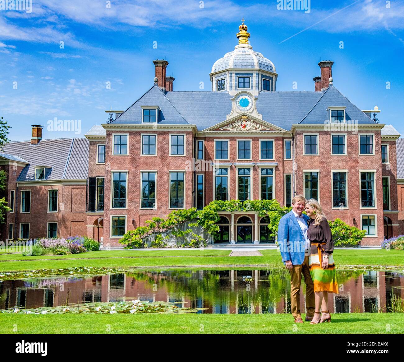 King Willem-Alexander and Queen Maxima during the annual summer photo ...