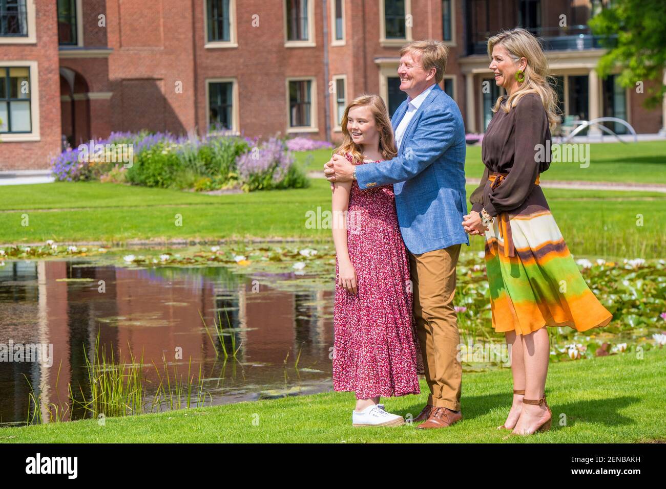 King Willem-Alexander and Queen Maxima with Princess Ariane during the ...