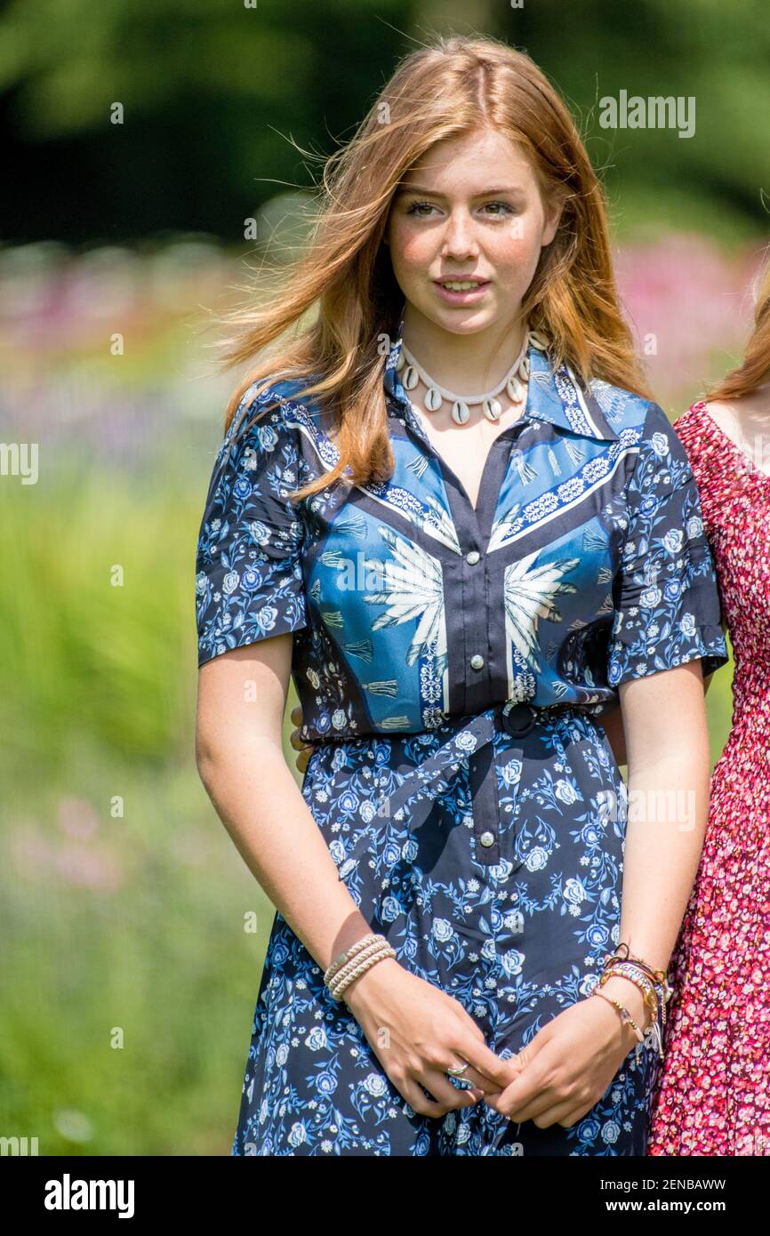 Princess Alexia during the annual summer photo session of 2019 a?t Huis ...