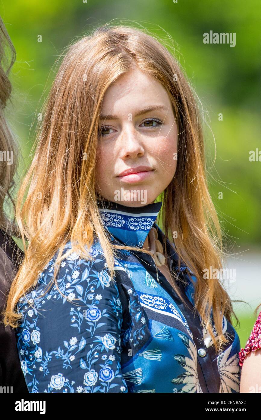 Princess Alexia during the annual summer photo session of 2019 a?t Huis ...