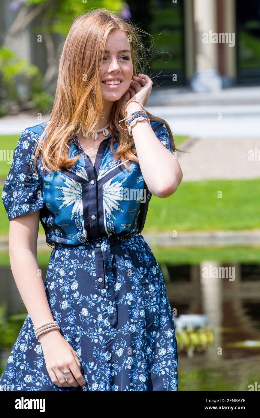 Princess Alexia during the annual summer photo session of 2019 a?t Huis ...