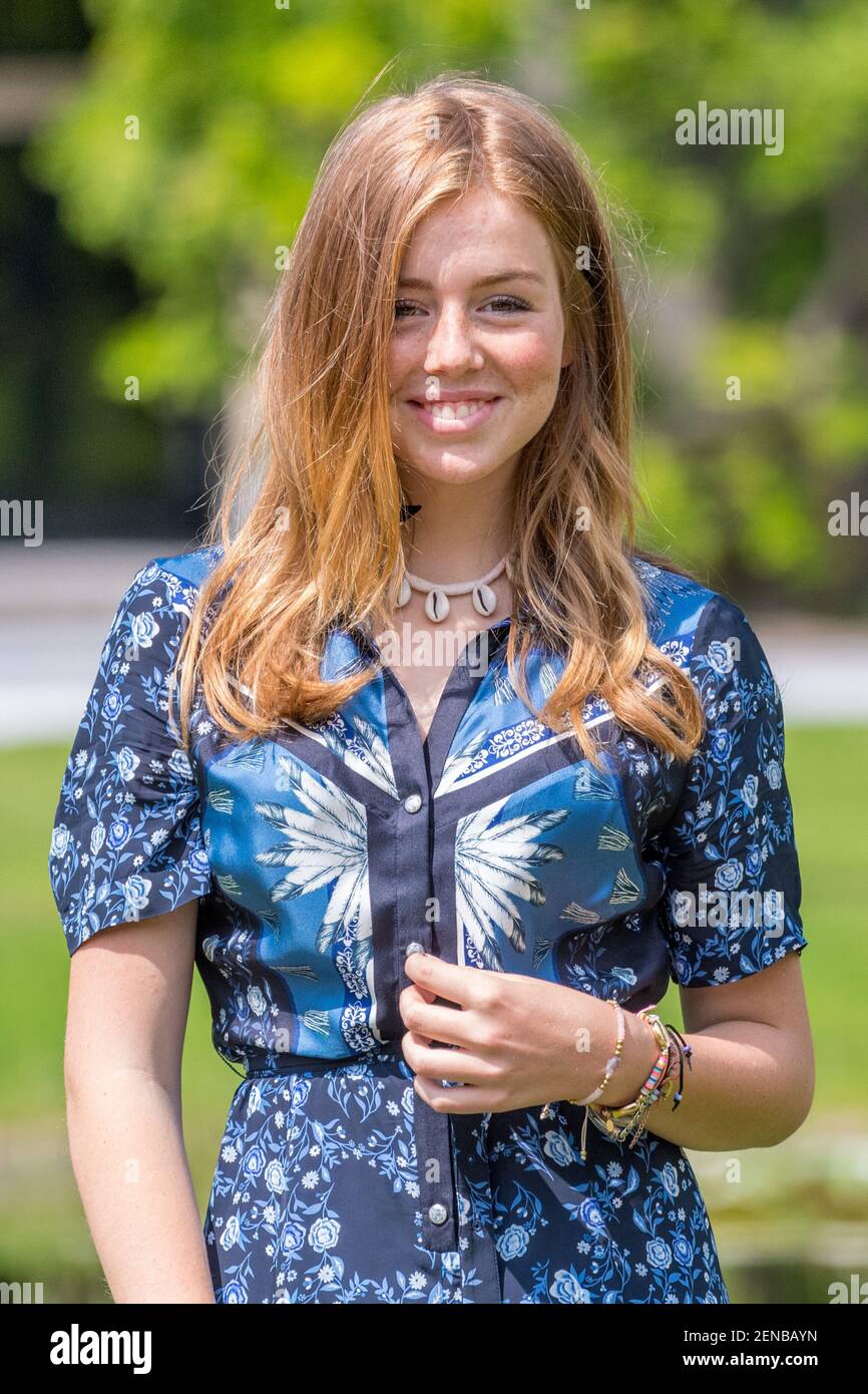Princess Alexia during the annual summer photo session of 2019 a?t Huis ...
