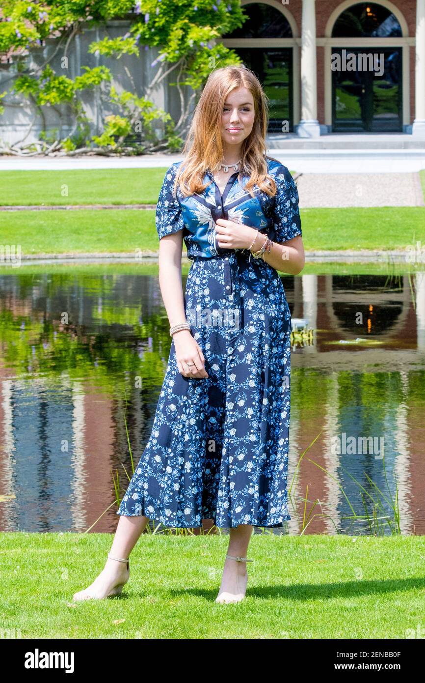 Princess Alexia during the annual summer photo session of 2019 a?t Huis ...
