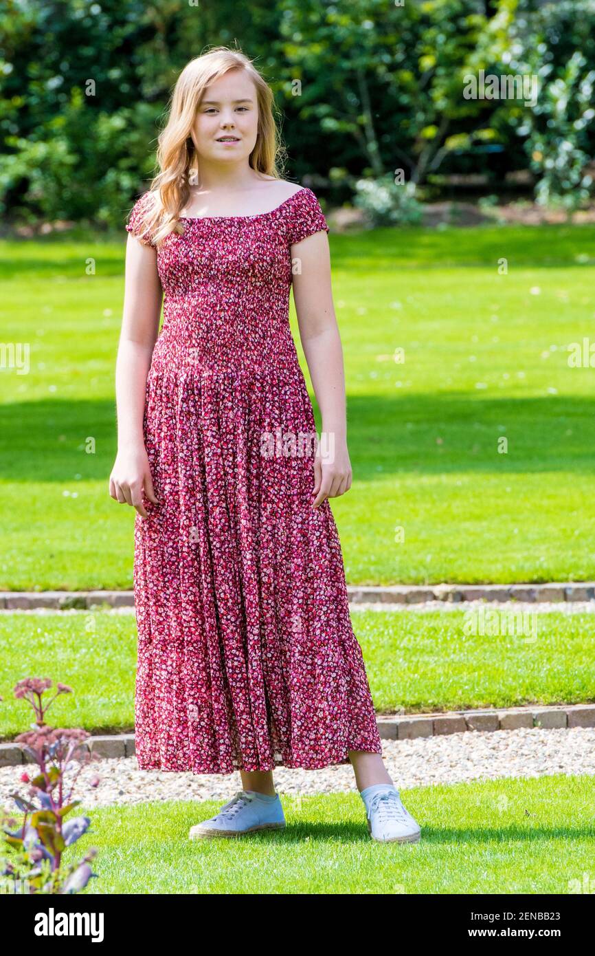 Princess Ariane during the annual summer photo session of 2019 a?t Huis ...