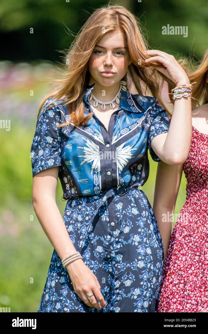 Princess Alexia during the annual summer photo session of 2019 a?t Huis ...