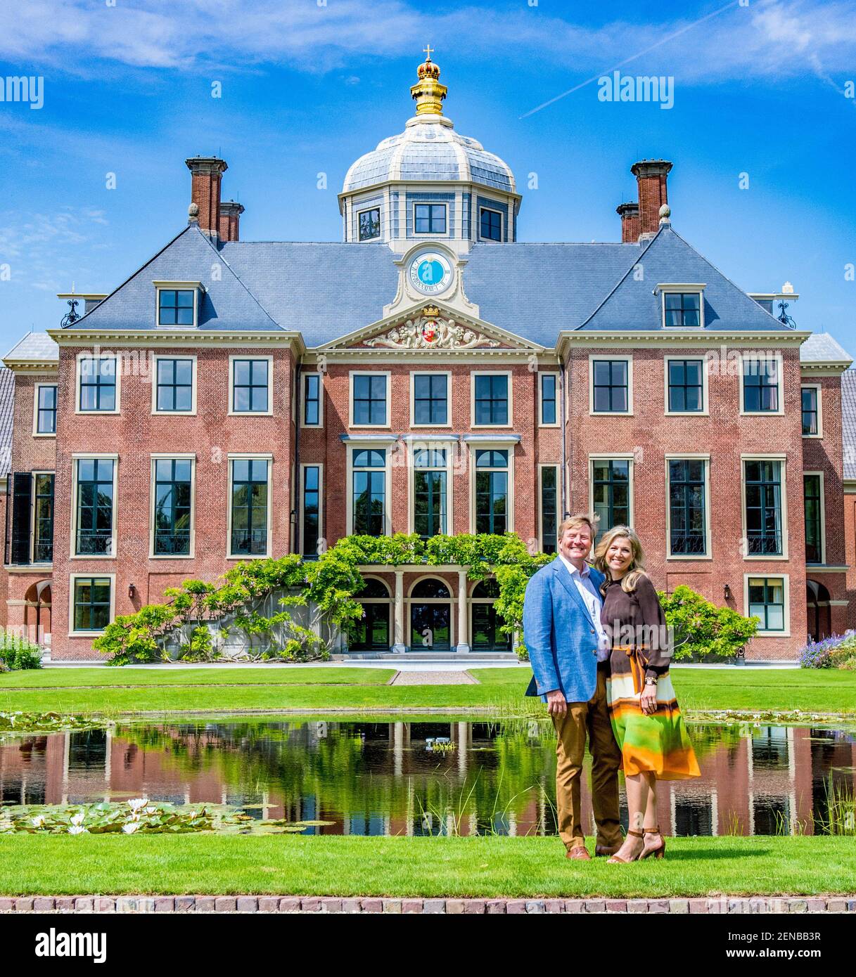 King Willem-Alexander and Queen Maxima during the annual summer photo ...