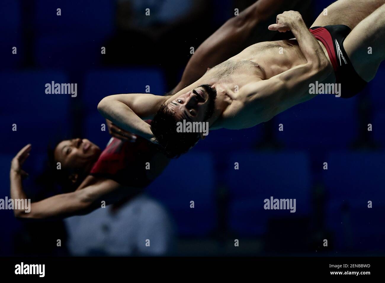 Francois Imbeau-Dulac, Jennyfer Abel CAN Canada Silver MEdal, Gwangju ...