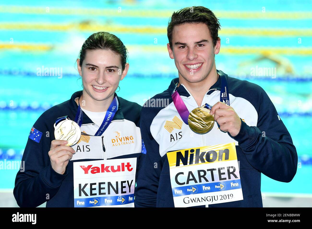 Matthew Carter, Maddison Keeney AUS Australia Gold Medal Gwangju South ...