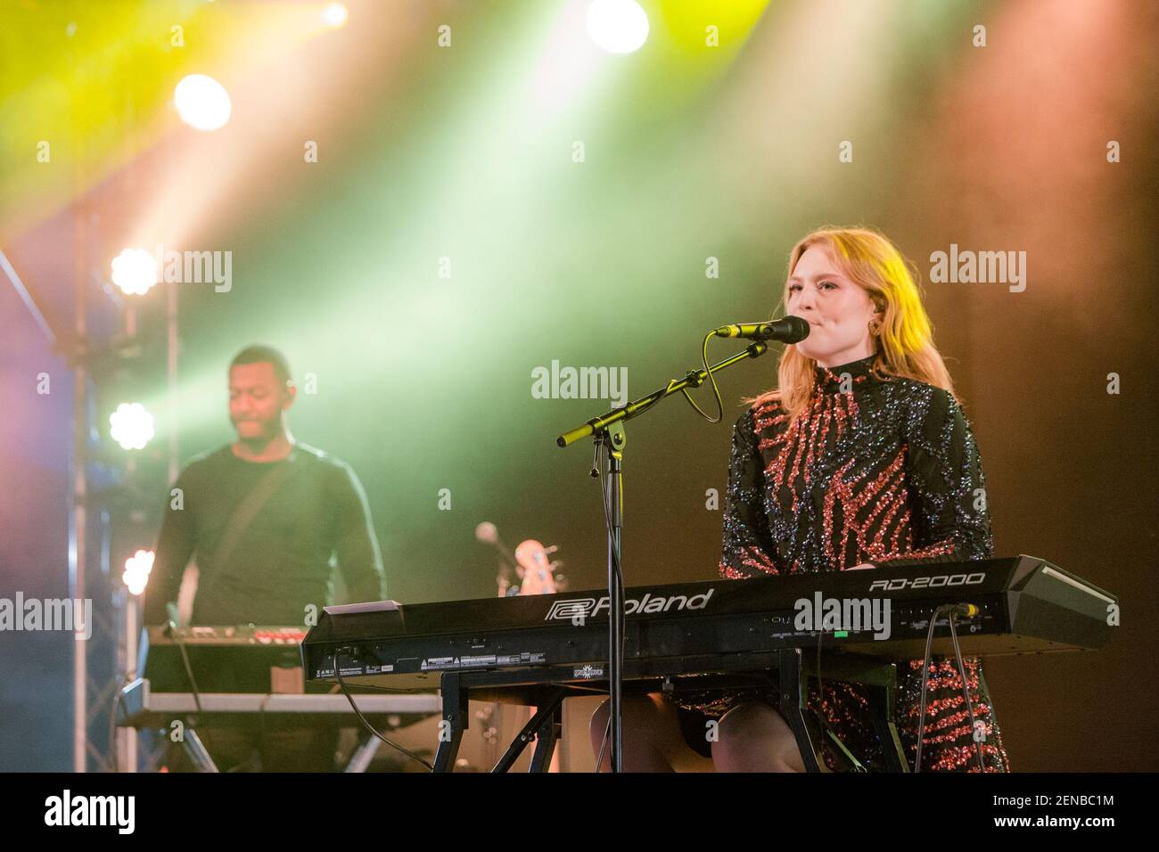 English singer/songwriter Freya Ridings performs at the Henham Park ...