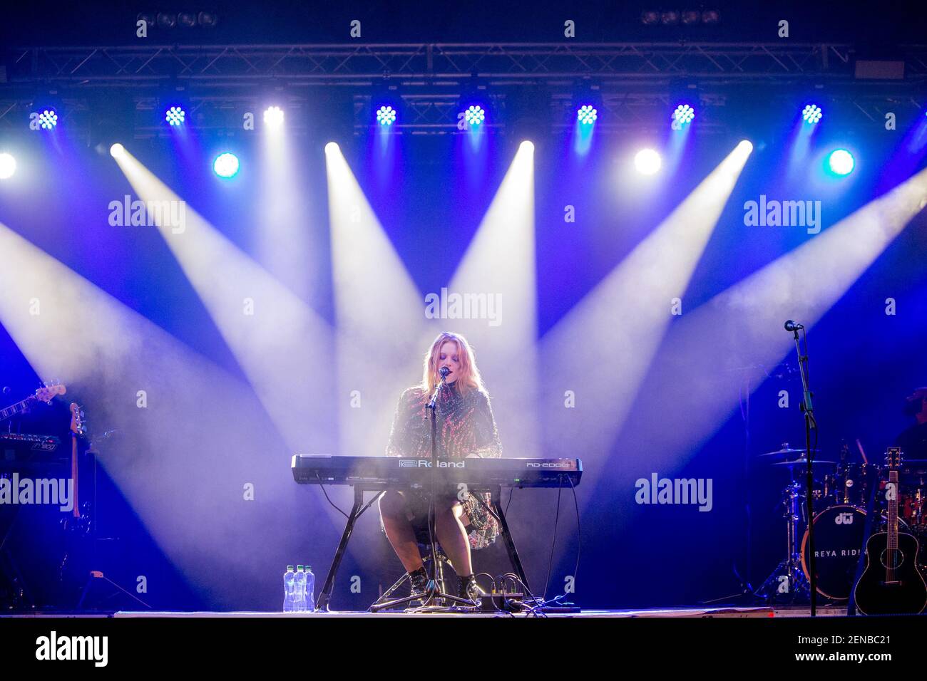 English singer/songwriter Freya Ridings performs at the Henham Park ...