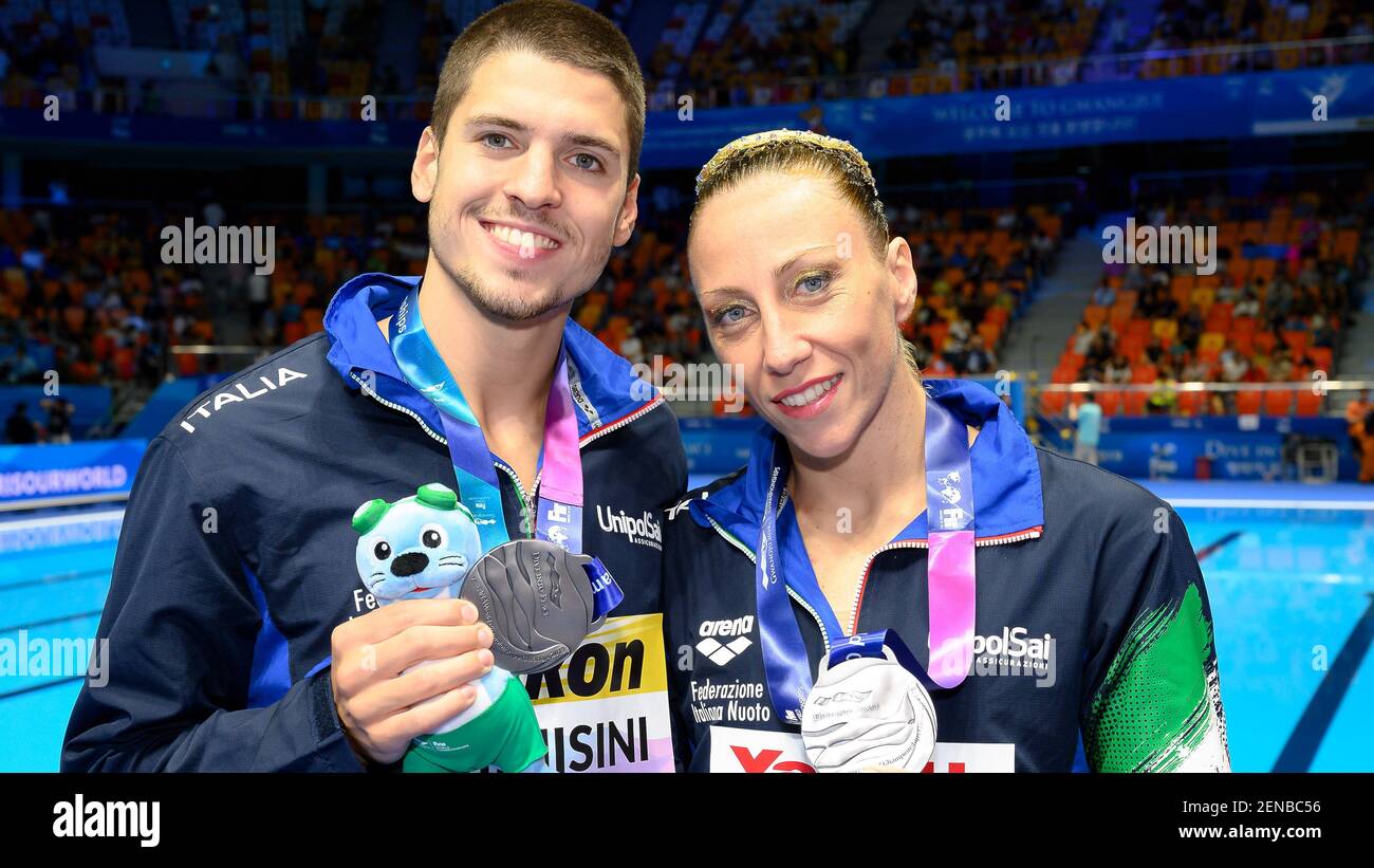 MINISINI Giorgio - FLAMINI Manila Italy ITA Silver Medal Gwangju South ...