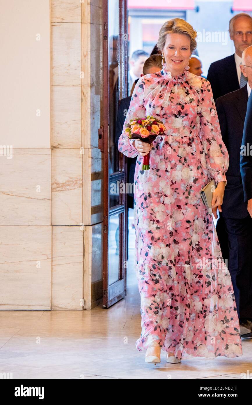 Queen Mathilde during Preludium concert prior to the National Day of ...