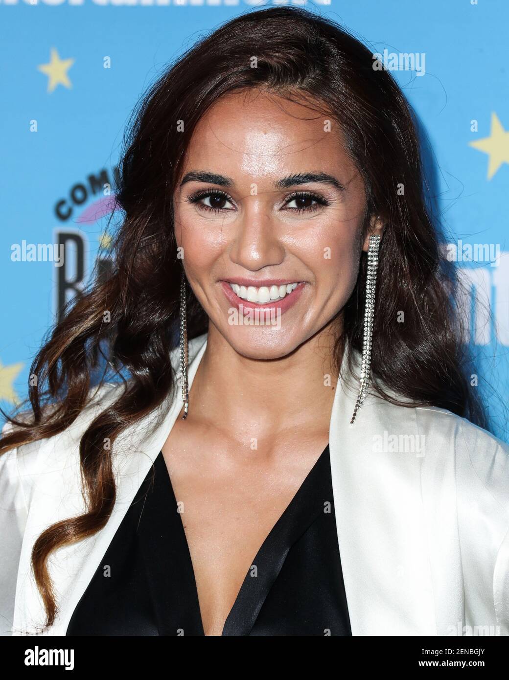 SAN DIEGO, CALIFORNIA, USA - JULY 20: Actress Summer Bishil arrives at ...