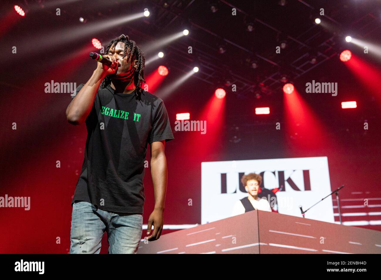 Rapper Lucki (Lucki Camel) during ComplexCon Chicago at McCormick Place ...