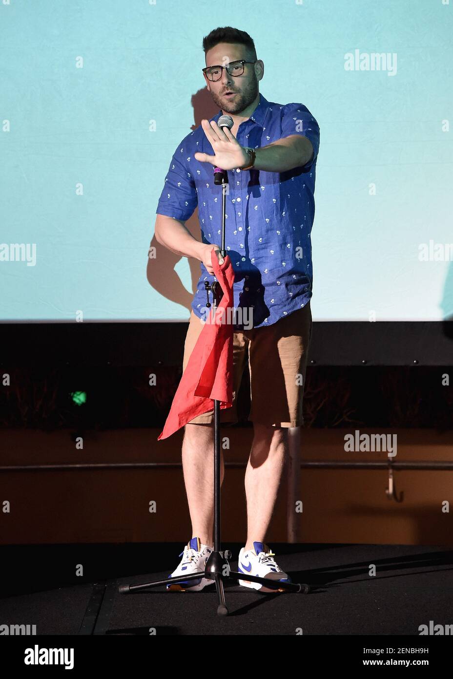 SAN DIEGO - JULY 20: Eric Leclerc at National GeographicÕs & Nerd Nite ...