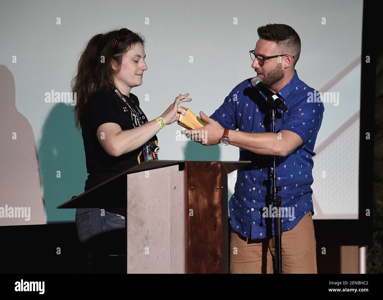 SAN DIEGO - JULY 20: Eric Leclerc at National Geographic’s & Nerd Nite ...