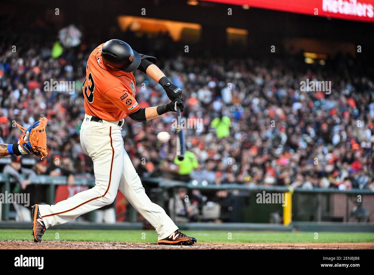 July 19, 2019: San Francisco Giants right fielder Austin Slater (53 ...