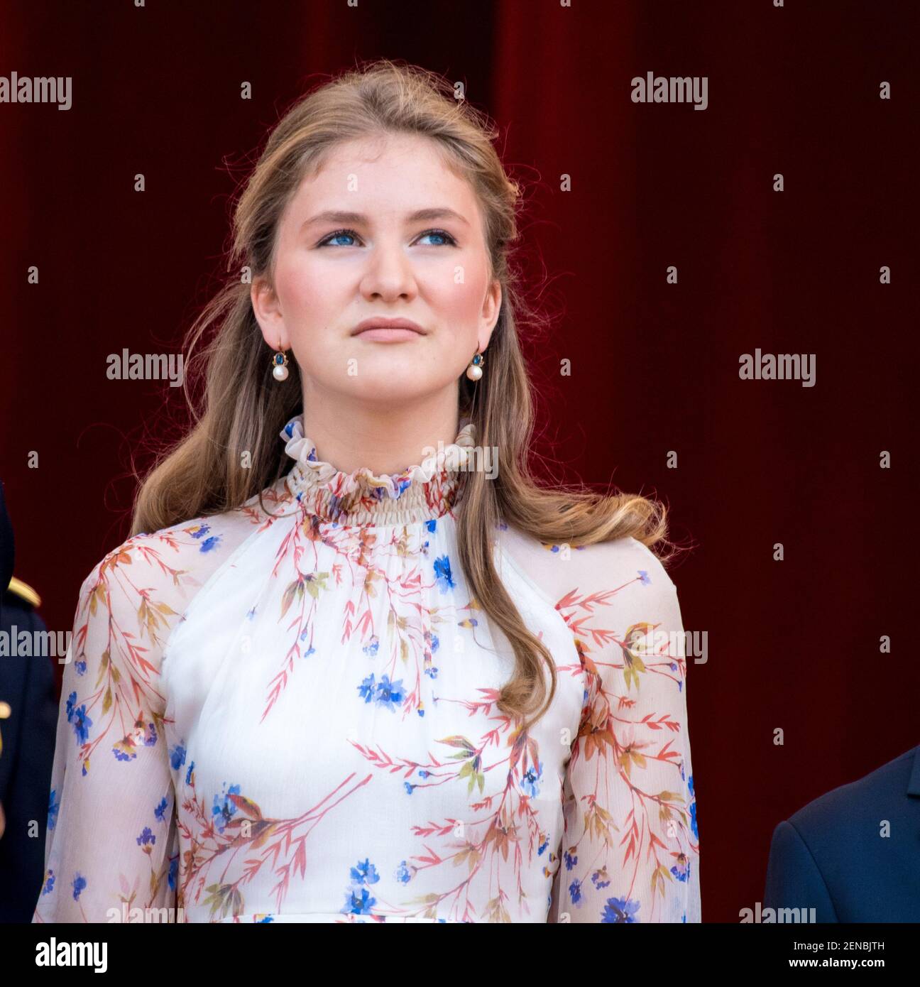 Princess Elisabeth attending Belgian National Day 2019 in Brussels ...