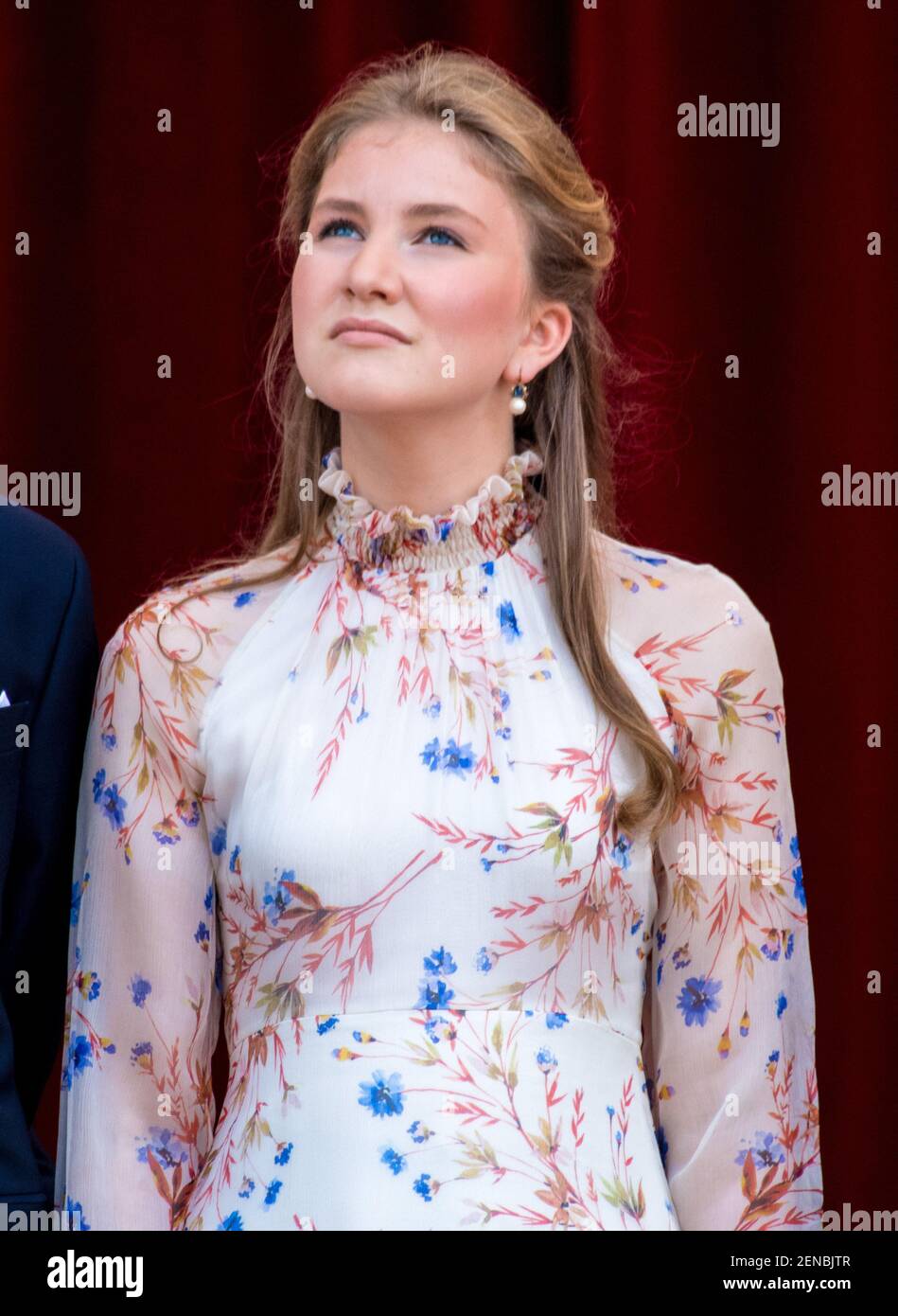 Princess Elisabeth attending Belgian National Day 2019 in Brussels ...