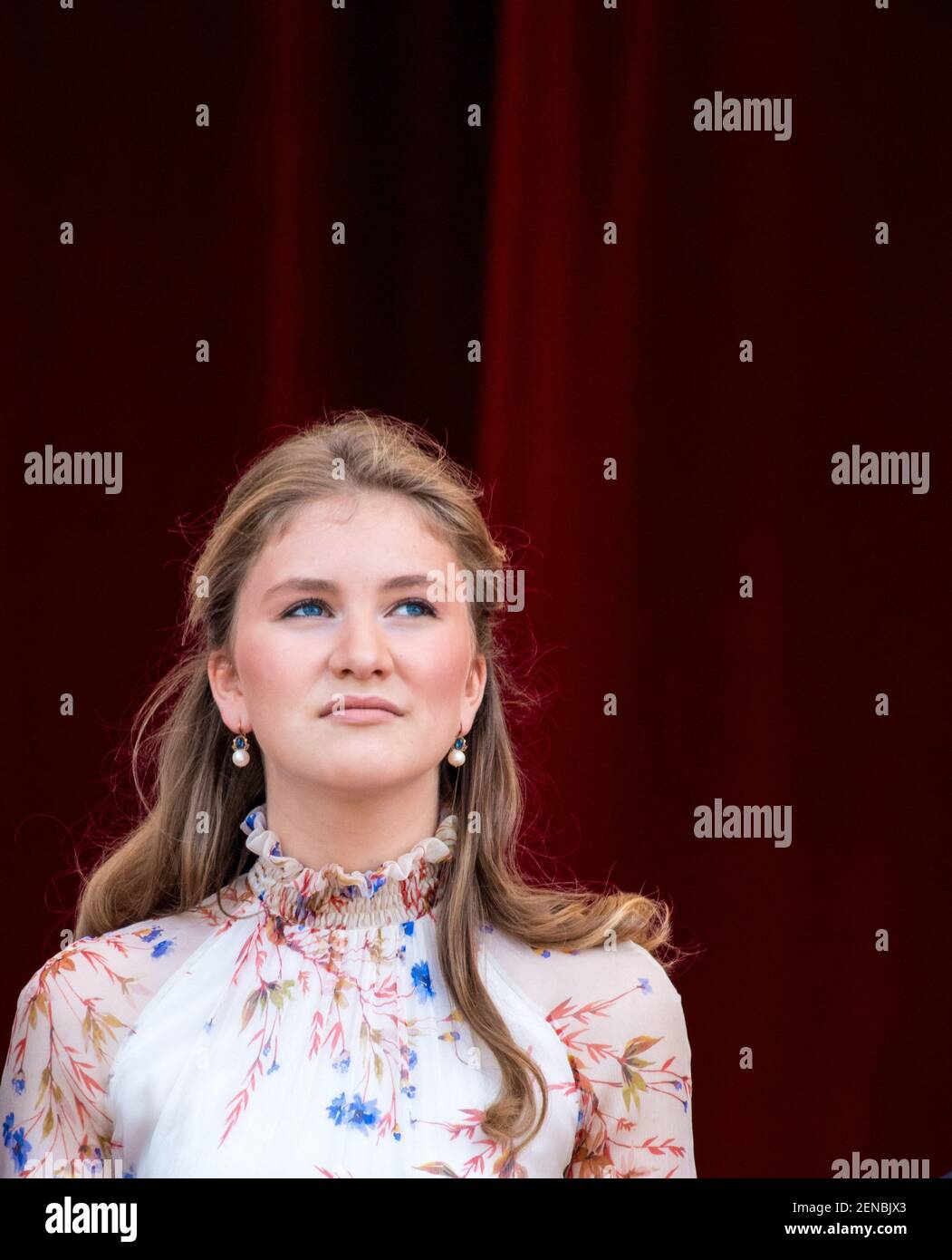 Princess Elisabeth attending Belgian National Day 2019 in Brussels ...