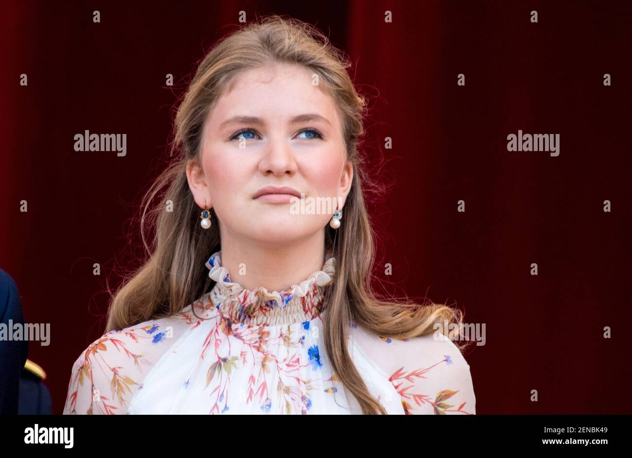 Princess Elisabeth attending Belgian National Day 2019 in Brussels ...