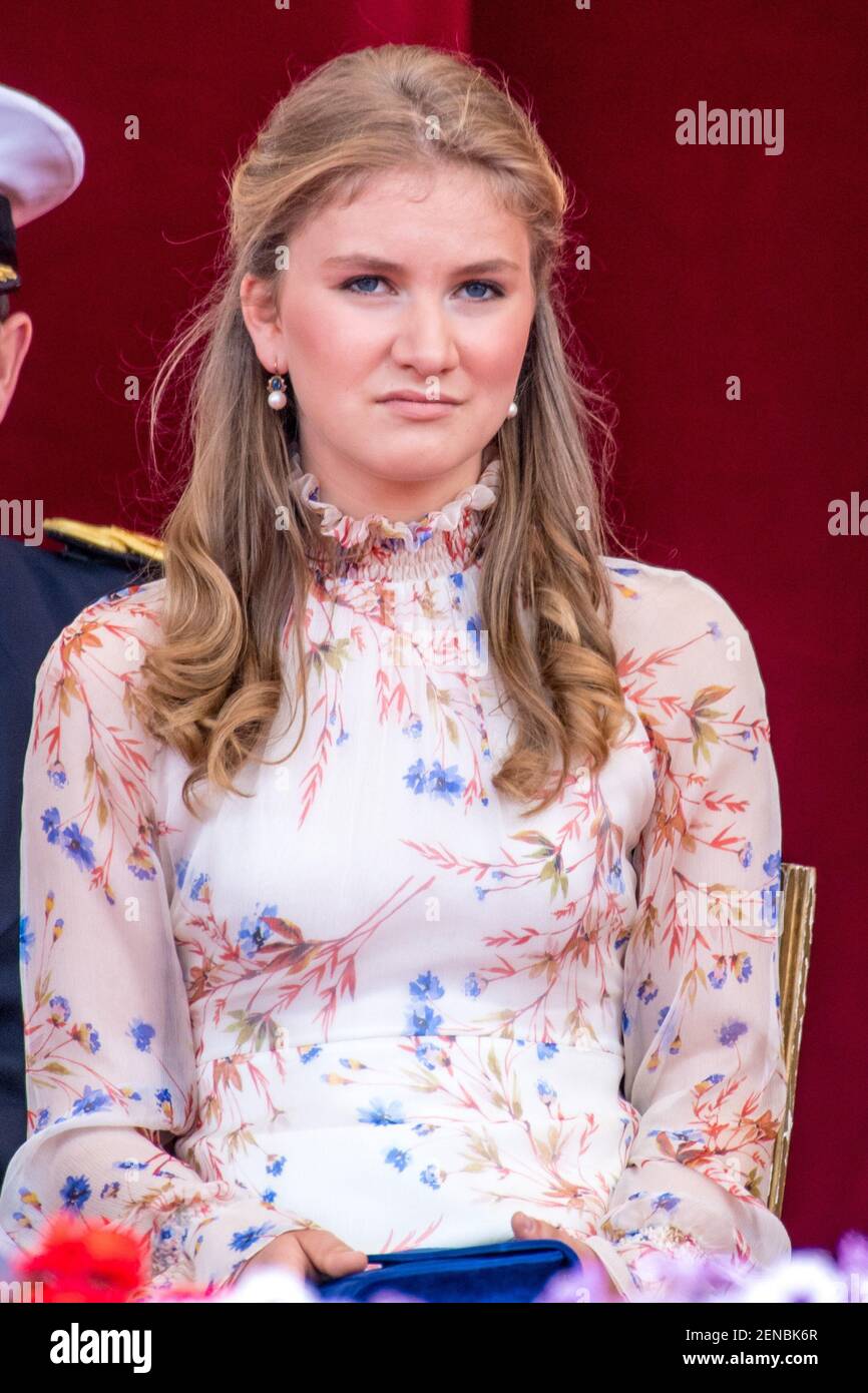 Princess Elisabeth attending Belgian National Day 2019 in Brussels ...