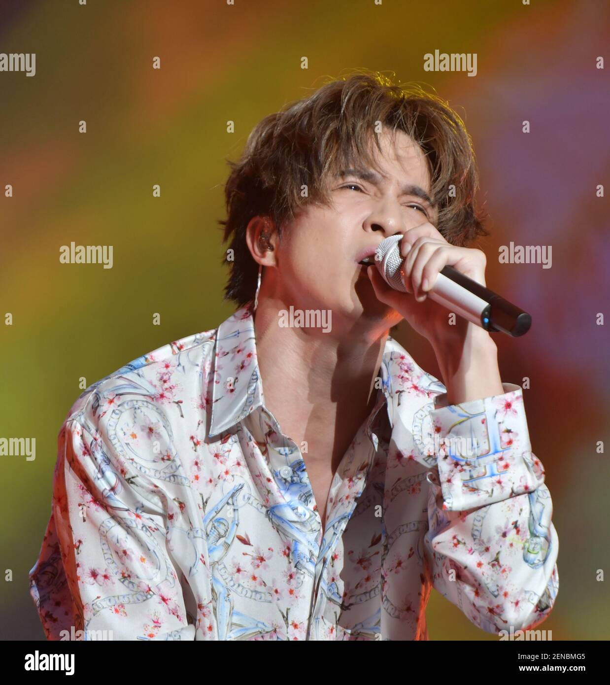 Chinese singer-songwriter Joker Xue performs during the Migu Music Real ...