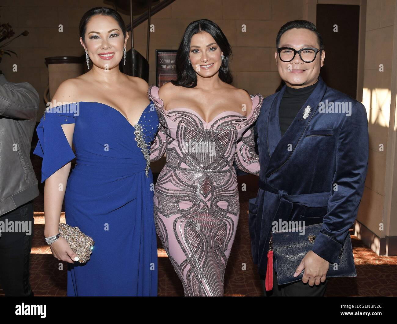 (L-R) Judges Ruffa Gutierrez, Dayanara Torres and Jonas Gaffud arrives ...