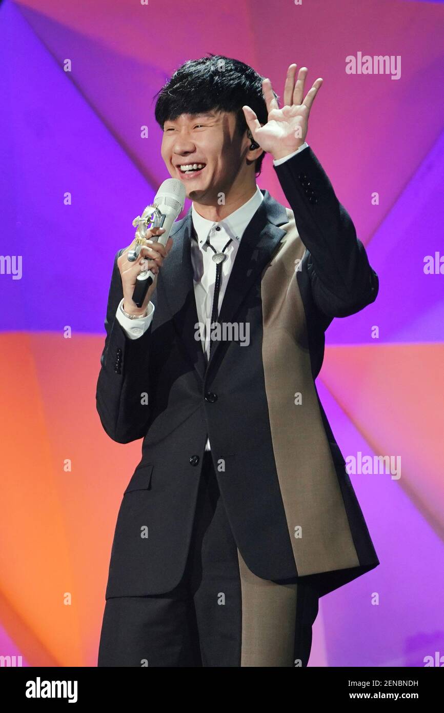 Singaporean singer JJ Lin performs during the opening ceremony for the ...