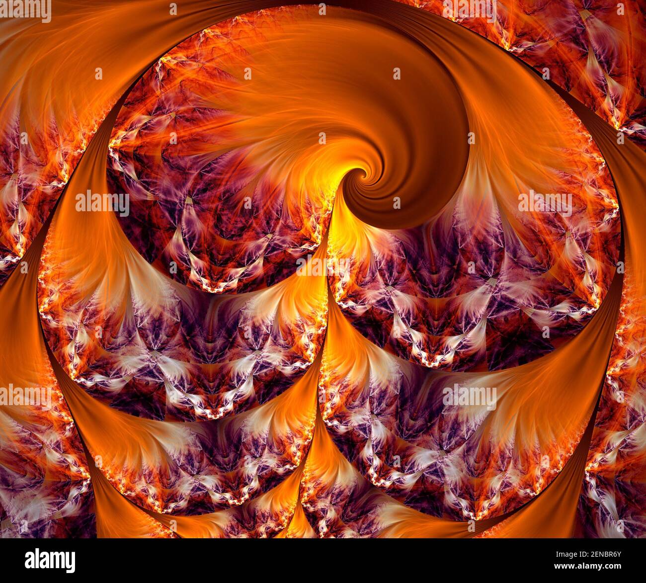 Computer generated fractal artwork for creative art,design and ...