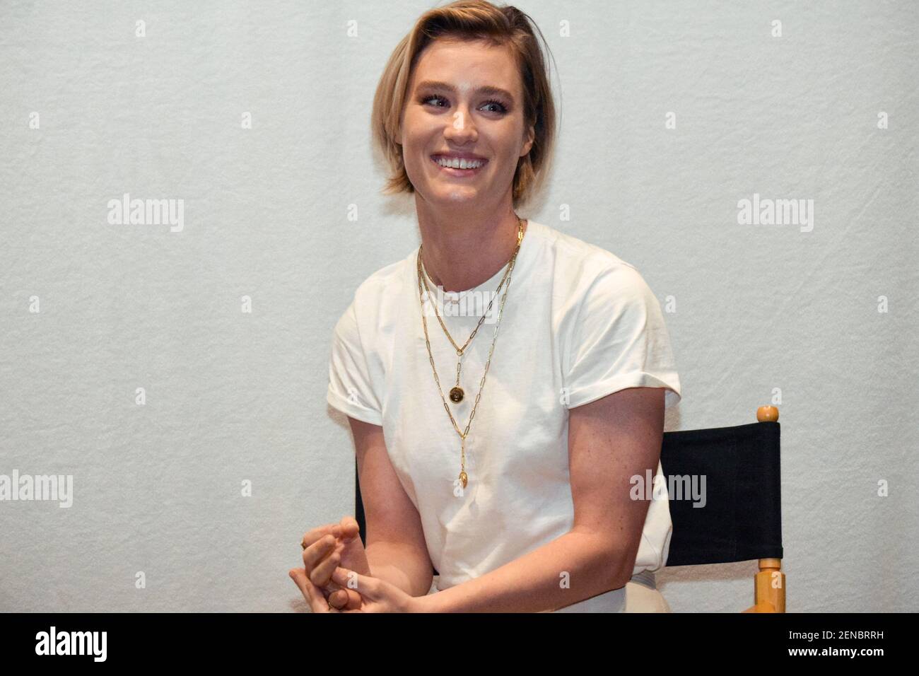 Mackenzie Davis at the Hollywood Foreign Press Association press ...