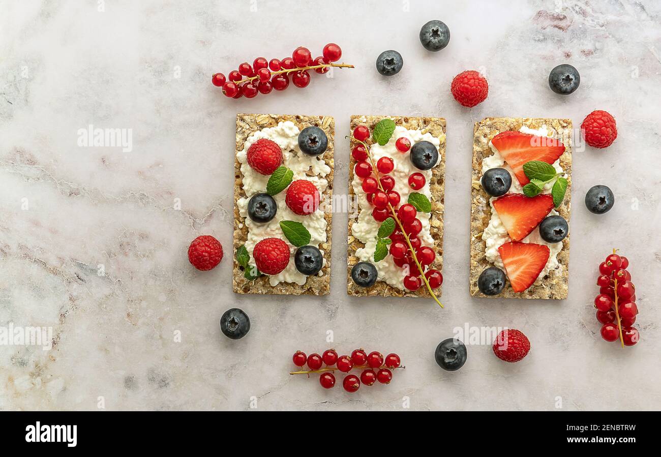 Snack rye oats crispbread hi-res stock photography and images - Alamy