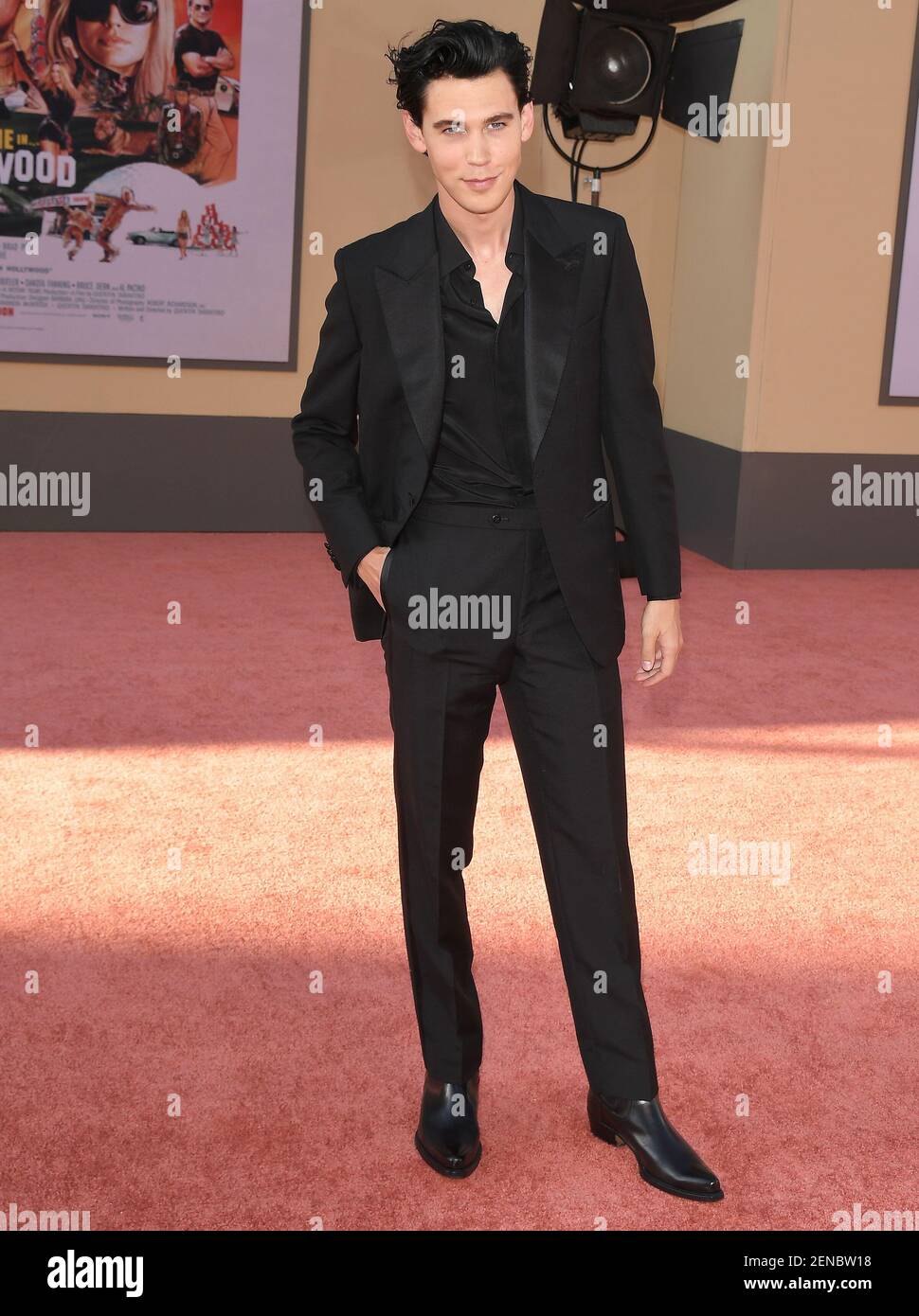 Austin Butler arrives at the ONCE UPON A TIME...IN HOLLYWOOD World ...