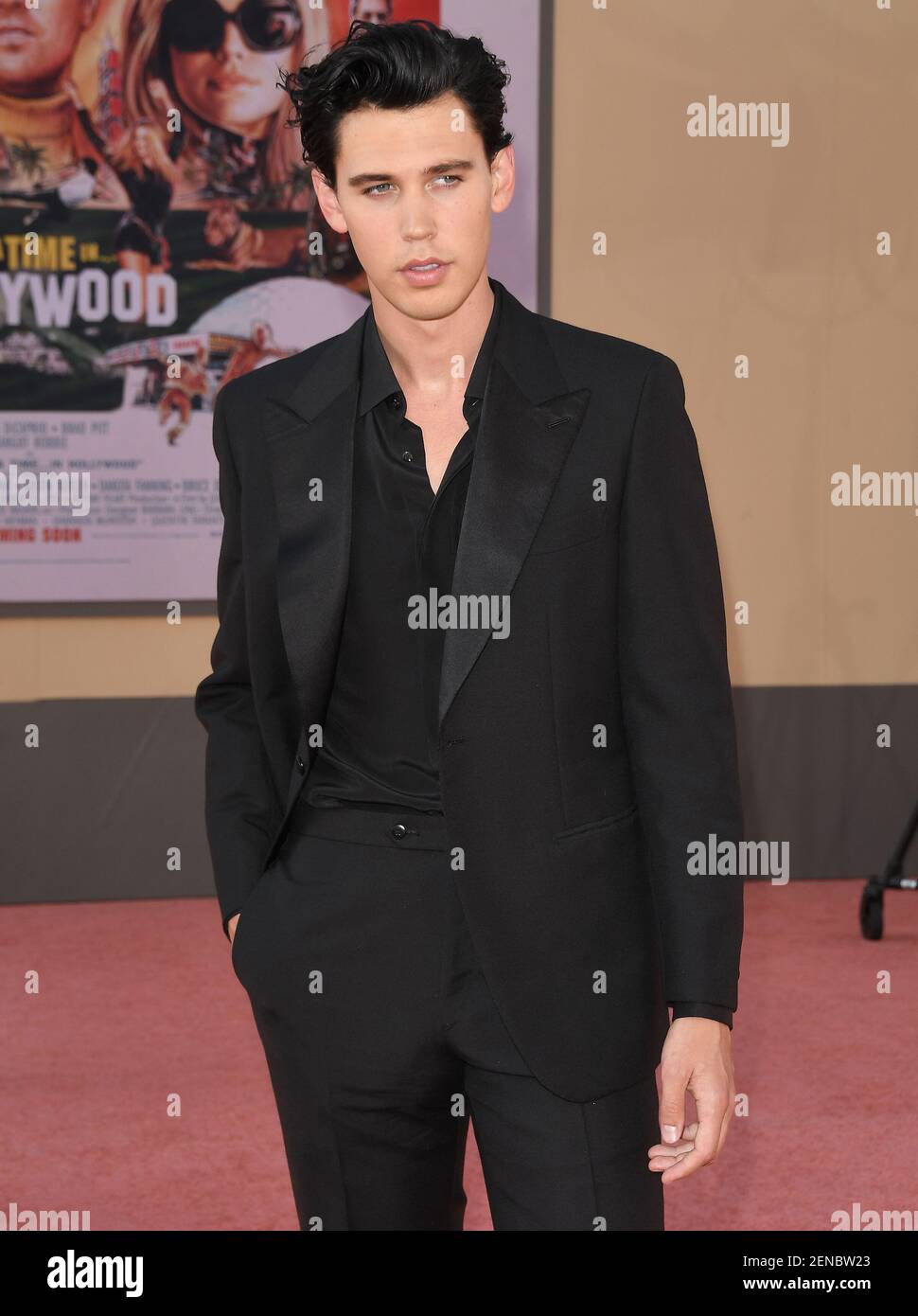 Austin Butler arrives at the ONCE UPON A TIME...IN HOLLYWOOD World ...