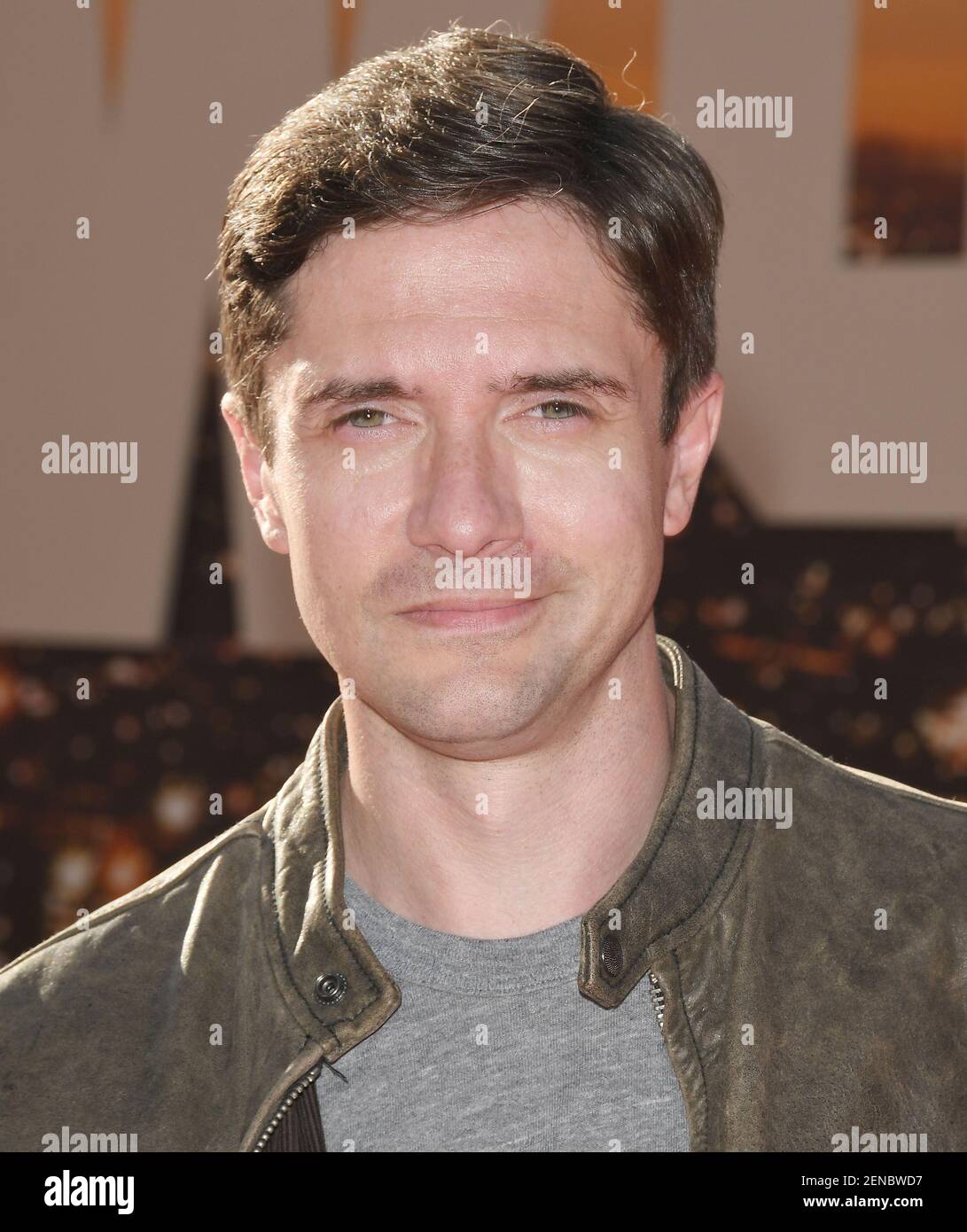 Topher Grace arrives at the ONCE UPON A TIME...IN HOLLYWOOD World ...