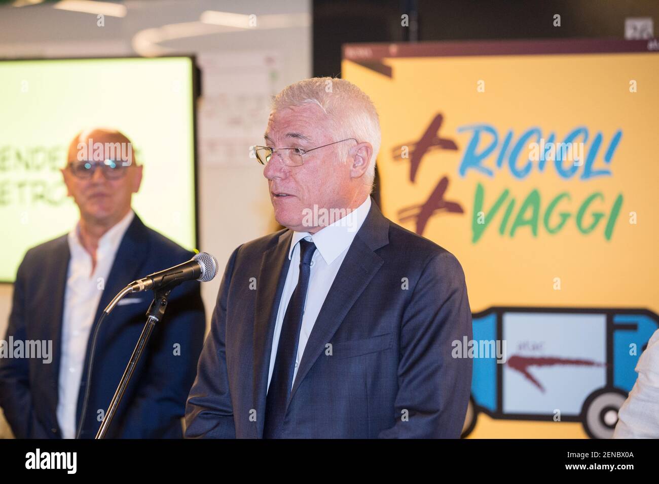 Paolo Simioni The Mayor of Rome Virginia Raggi presents the Atac ...