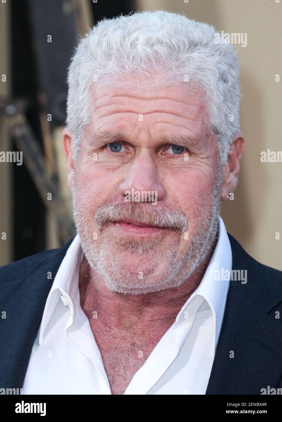 HOLLYWOOD, LOS ANGELES, CALIFORNIA, USA - JULY 22: Ron Perlman arrives ...