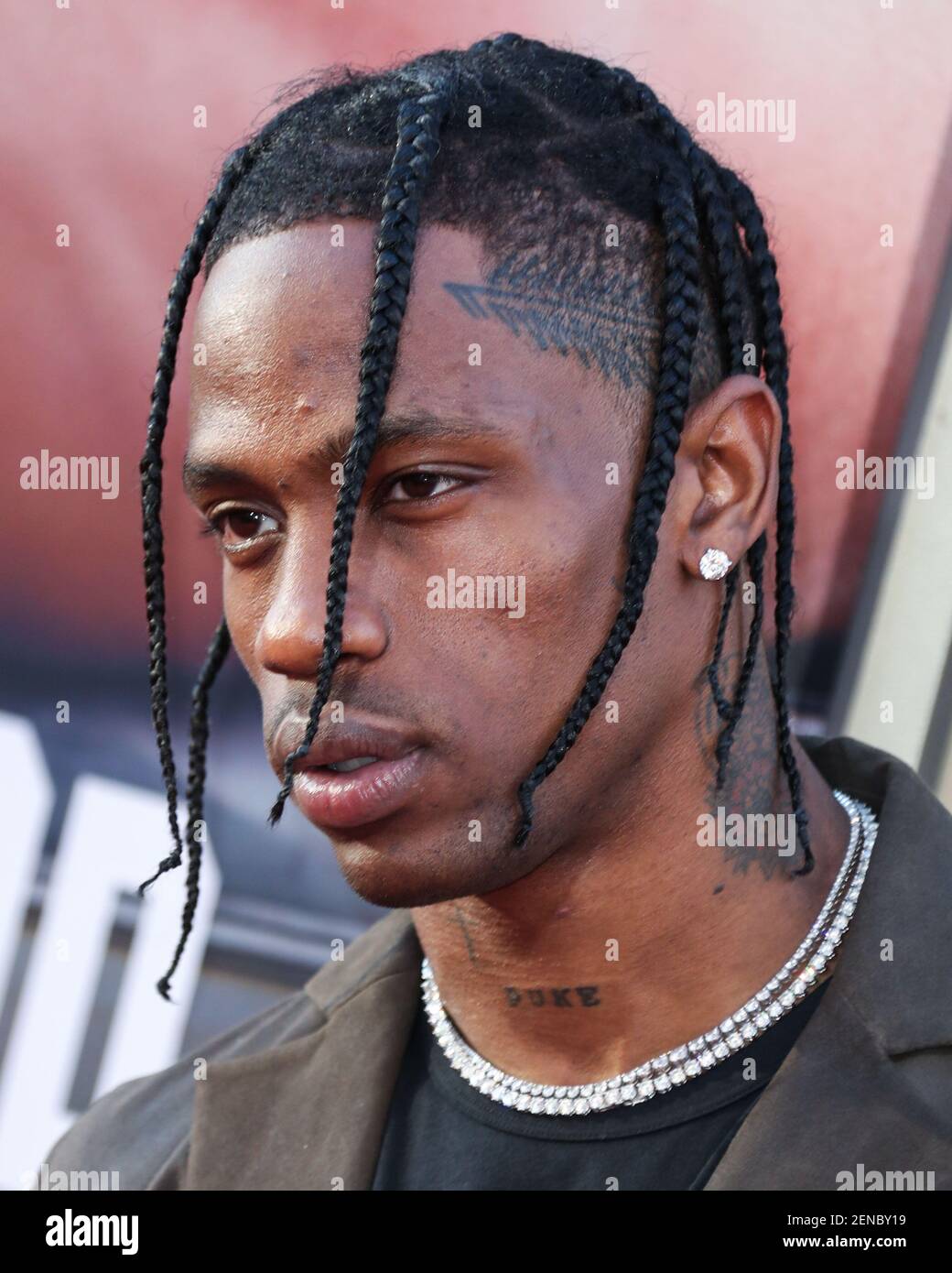 HOLLYWOOD, LOS ANGELES, CALIFORNIA, USA - JULY 22: Rapper Travis Scott ...