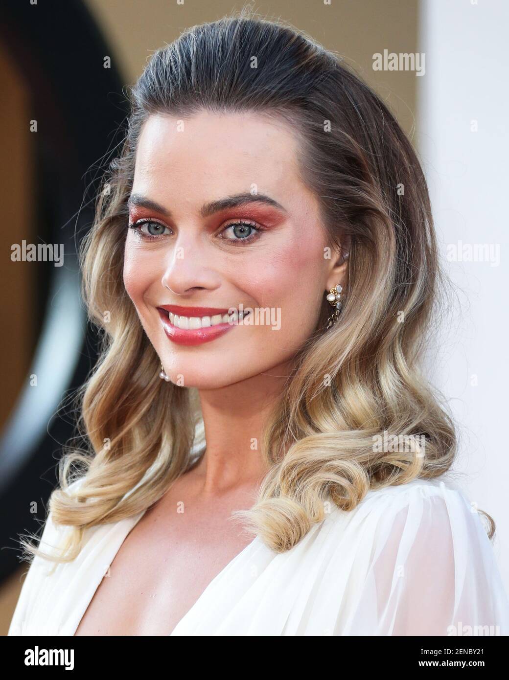 HOLLYWOOD, LOS ANGELES, CALIFORNIA, USA - JULY 22: Actress Margot ...