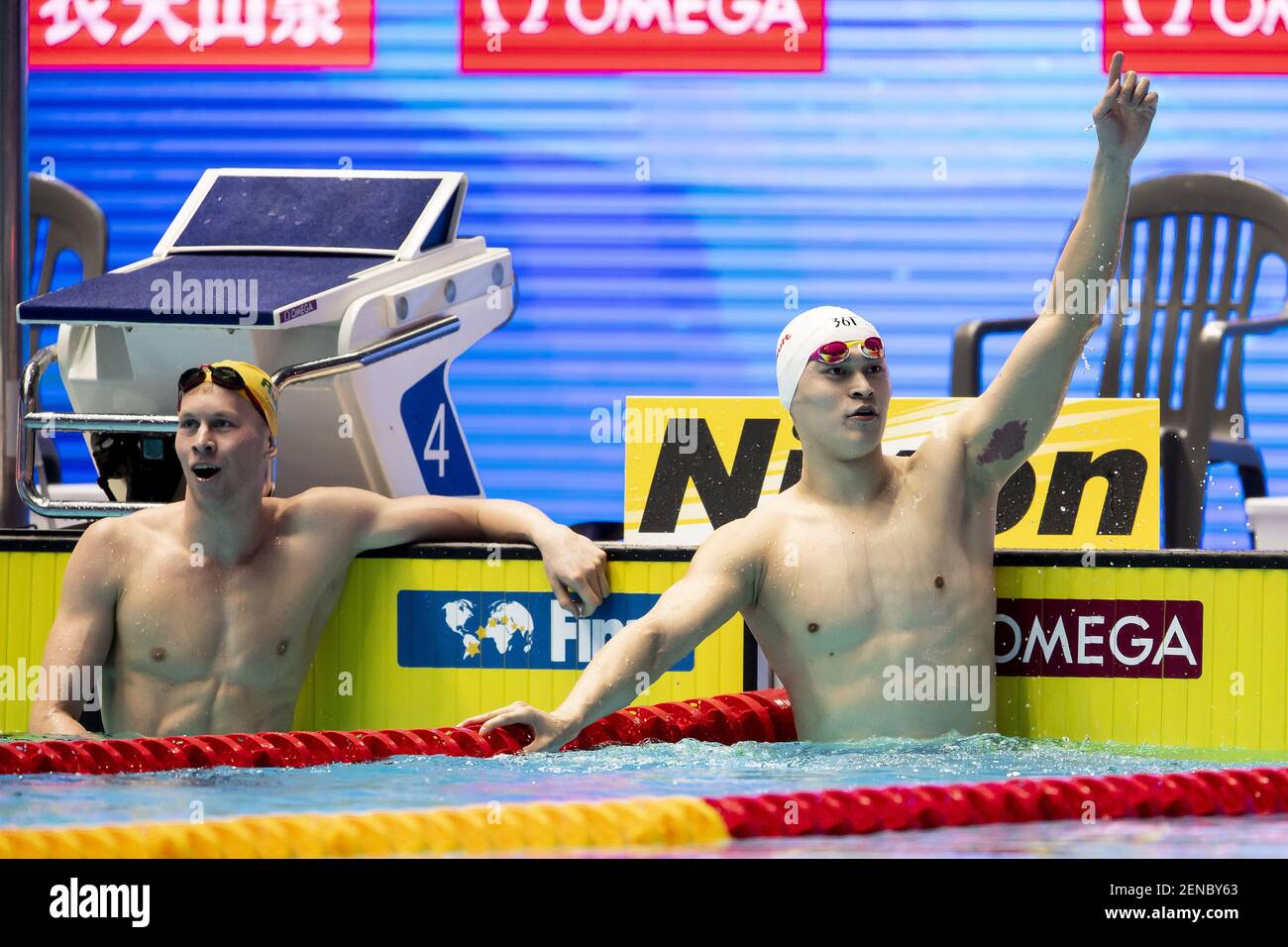 SUN Yang CHN China Gold Medal Gwangju South Korea 23/07/2019 Swimming ...