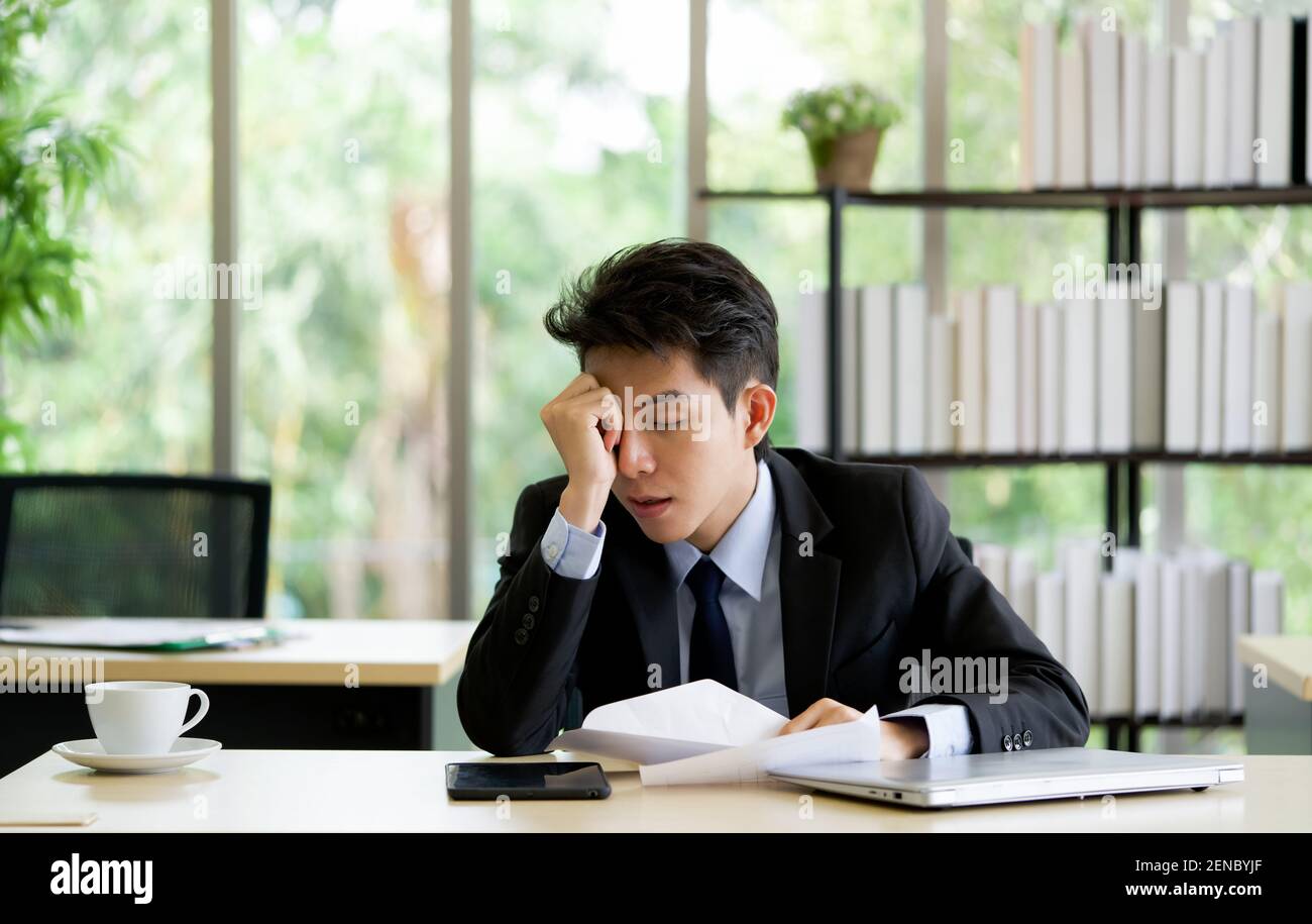 Nap at the office hi-res stock photography and images - Alamy