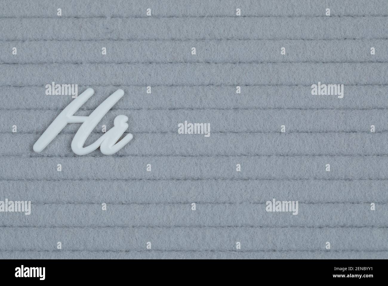 Hi word hi-res stock photography and images - Alamy