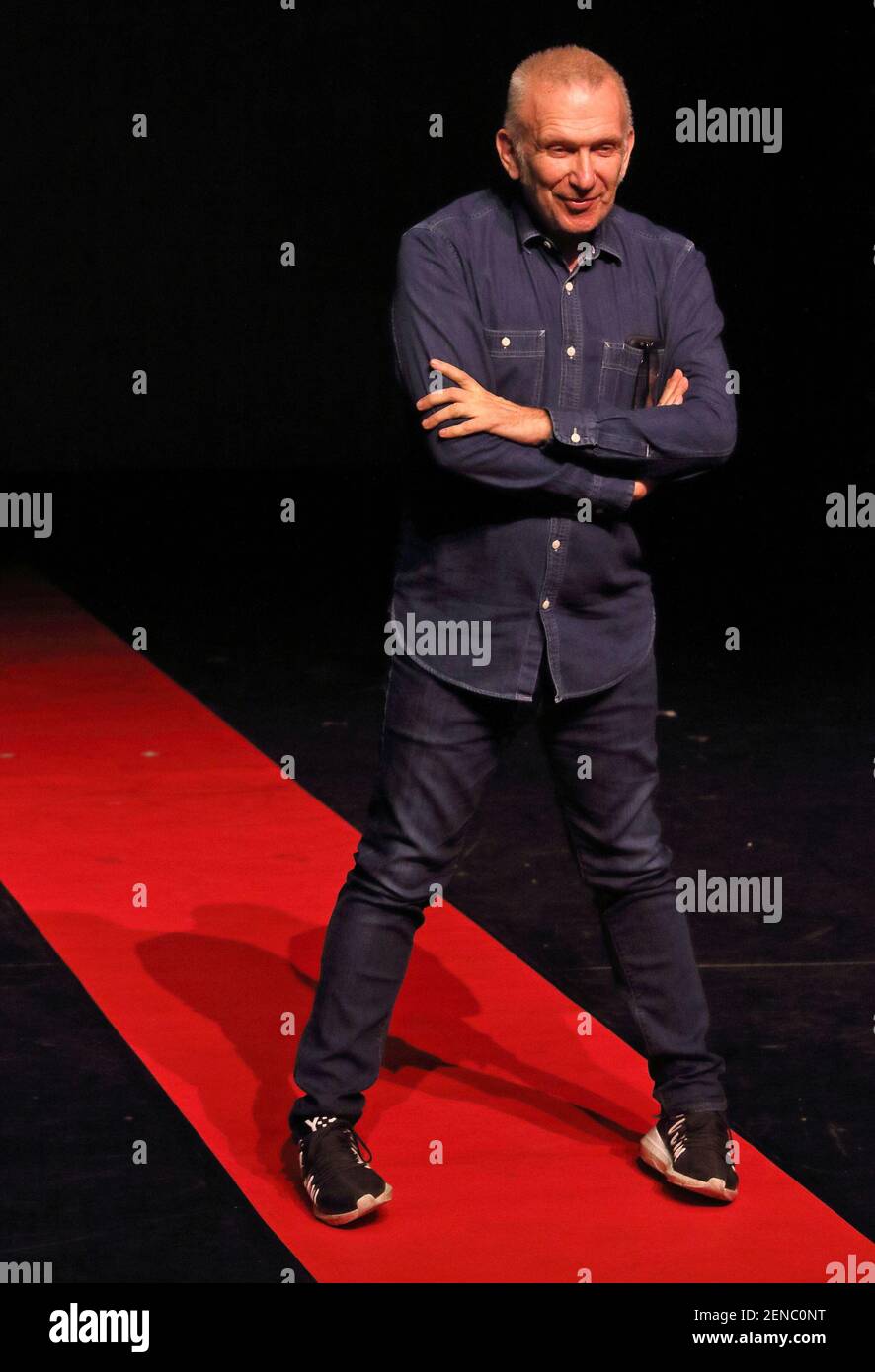 French designer Jean-Paul Gaultier attends the Jean Paul Gaultier ...