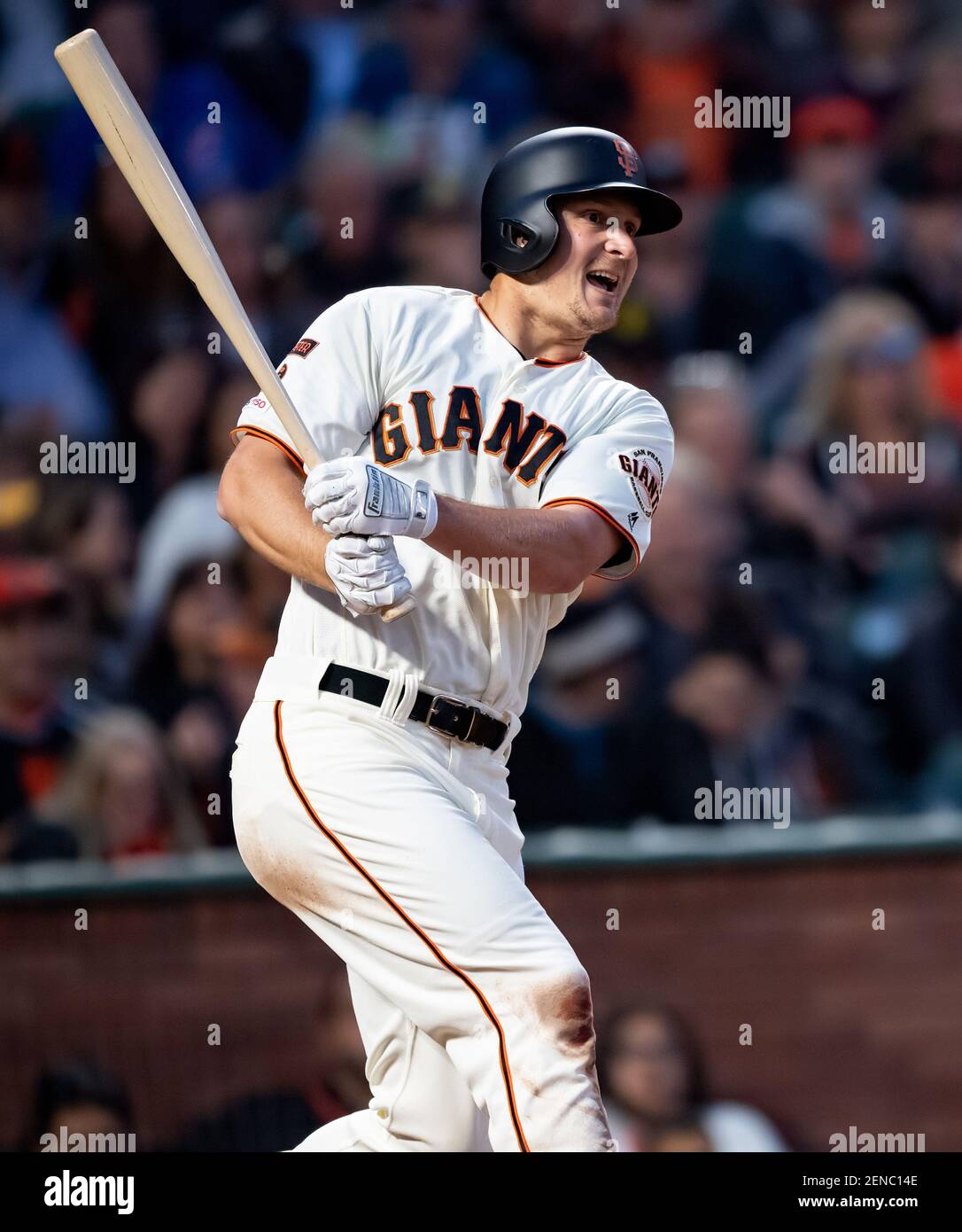 July 23, 2019: San Francisco Giants left fielder Alex Dickerson (8 ...