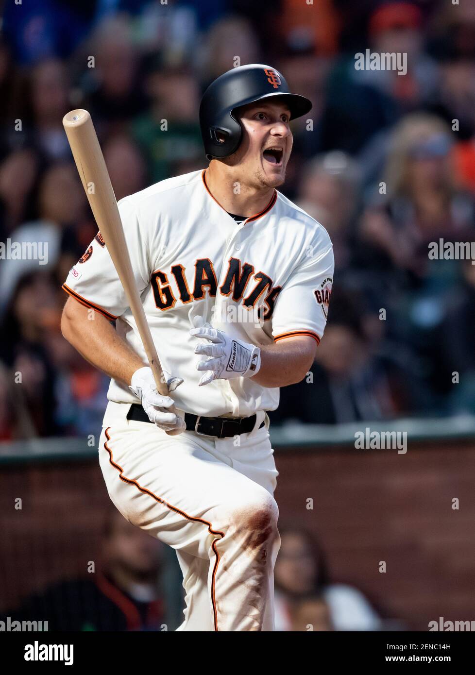 July 23, 2019: San Francisco Giants left fielder Alex Dickerson (8 ...