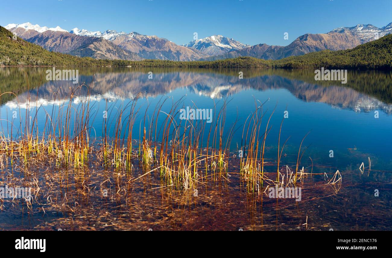 View of Rara Daha or Mahendra Tal Lake - Rara trek - Mugu District ...
