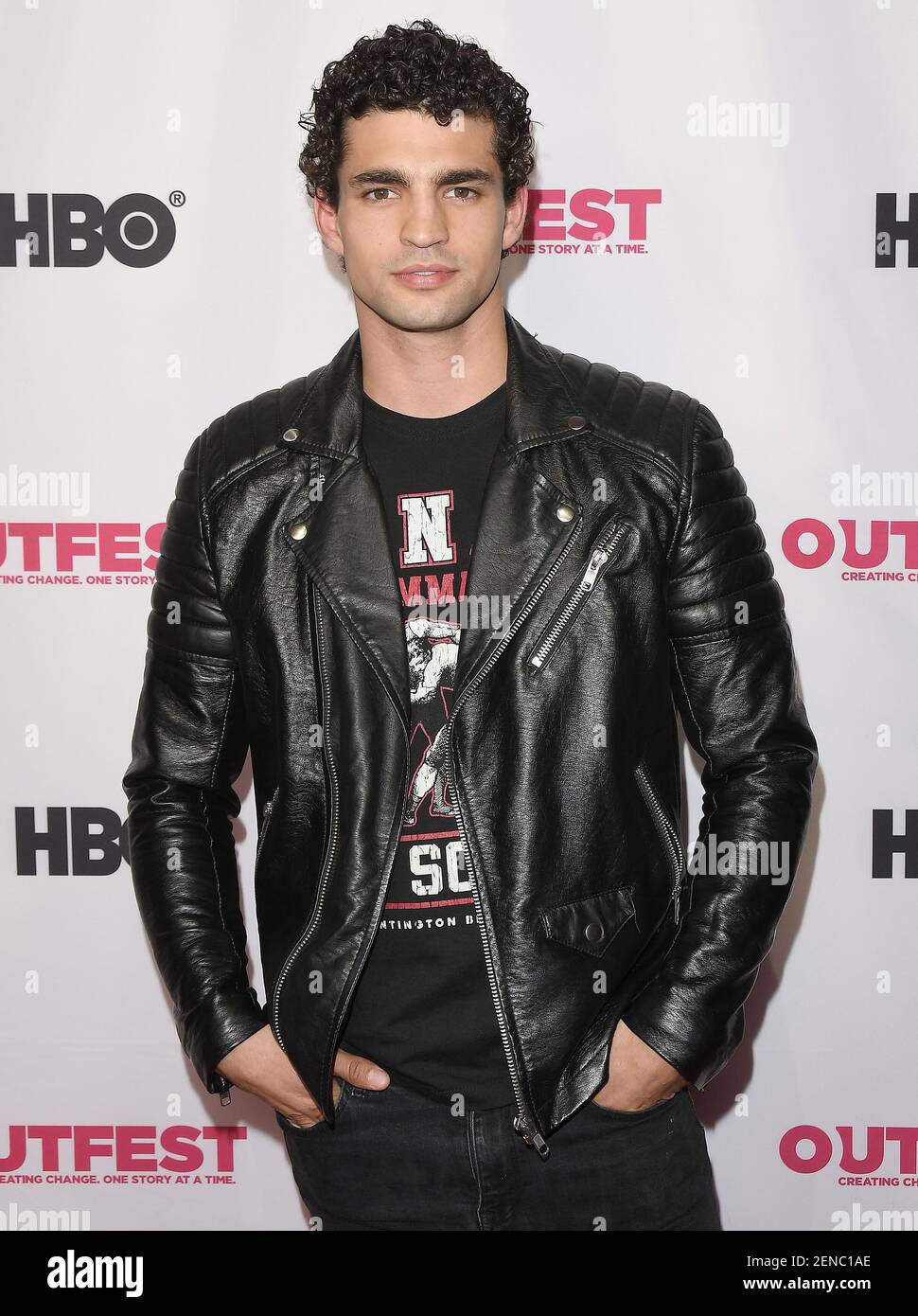 Joshua Diaz arrives at the 2019 Outfest Los Angeles LGBTQ Film Festival ...